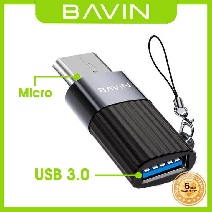 BAVIN A1 USB3.0 Adapter Reader Universal OTG Adapter for Micro / iPh ...