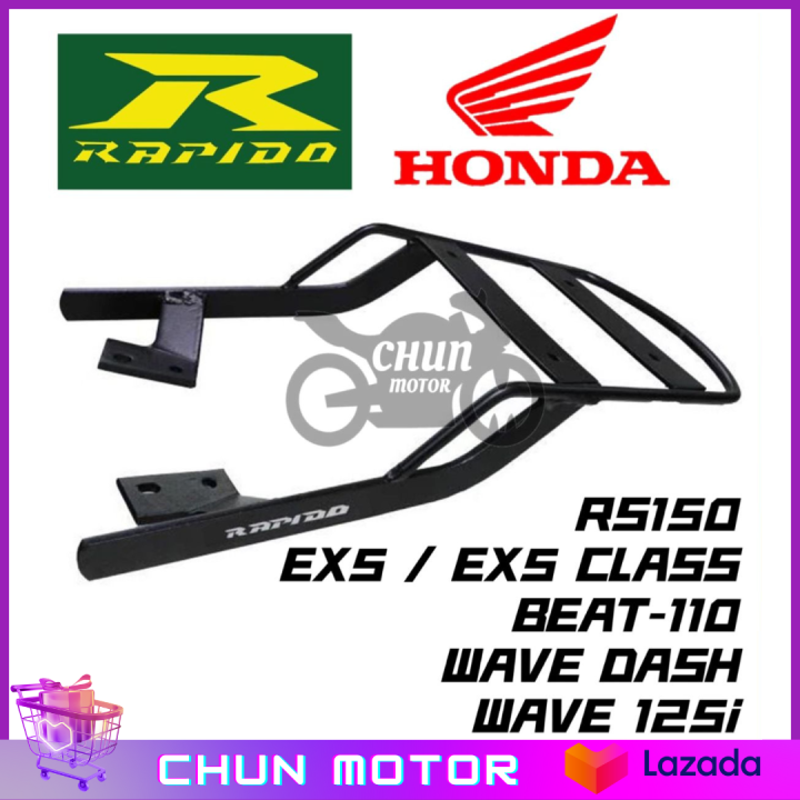Rapido Monorack For Honda RS150/RSX/EX5/BEAT/WAVE DASH/WAVE125i/WAVE ALPHA/FUTURE/WAVE100R ...