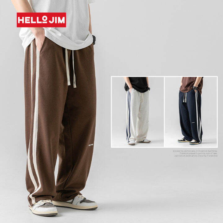HELLO JIM Loose Pants For Men 2023 New Style Hip Hop Korean Straight ...