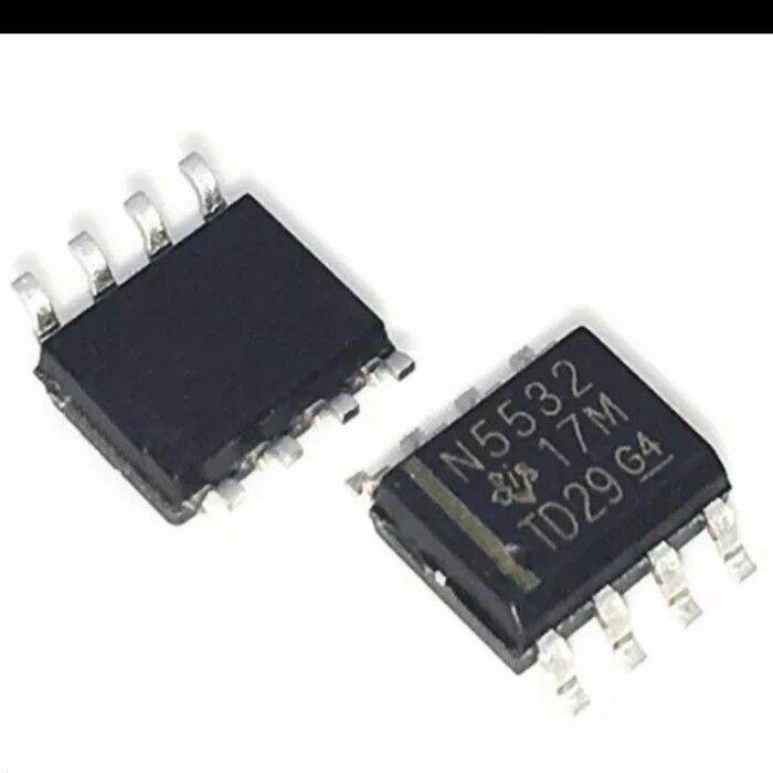 NE5532 NE 5532 SMD DUAL OP AMP PERSAMAAN 4558 TL082 TL072 SOP-8 | Lazada Indonesia