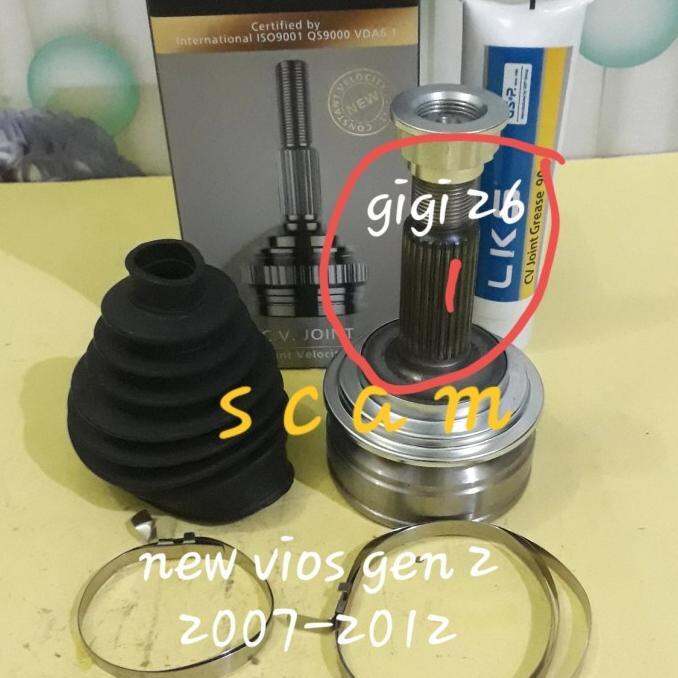 Cv Joint Luar As Roda Depan As Kopel Luar Toyota New Vios Gen 2 2007 | Lazada Indonesia