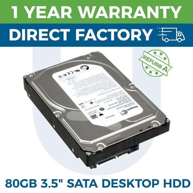 80GB 3.5" SATA Desktop Hard Disk | Lazada