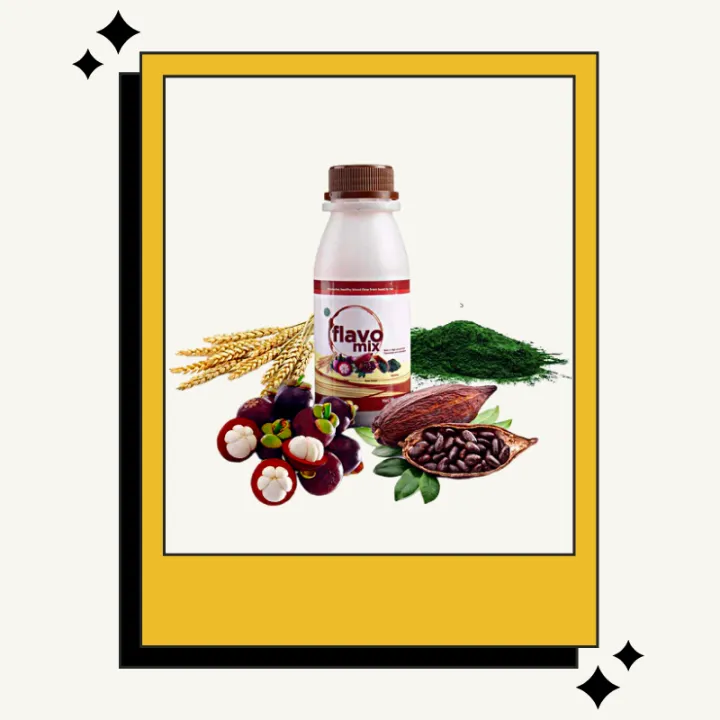 "100% Organic & Original" 1 Bottle Flavo Mix 4 Superfood Rich in ...