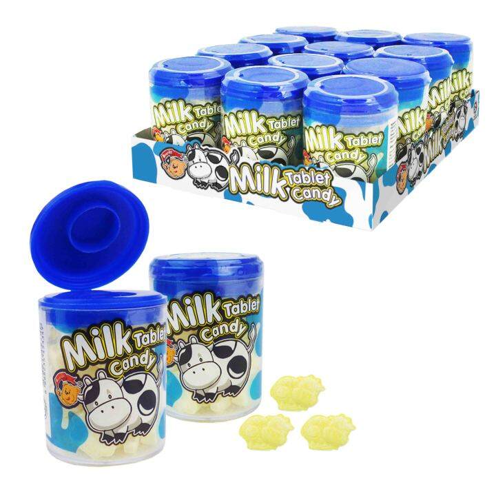 BEARDY MILK TABLET CANDY 40G (12PCS) | Lazada