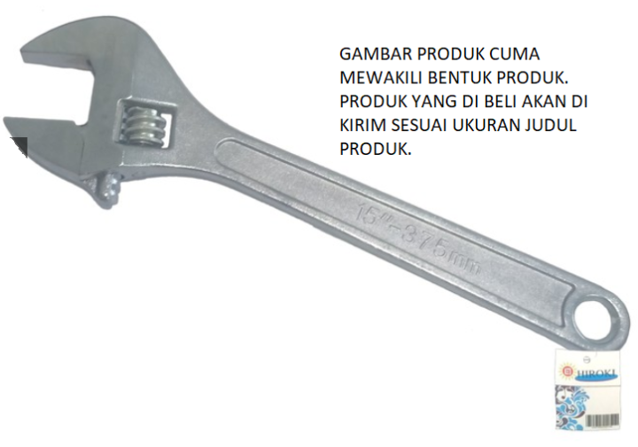 Kunci Inggris 10 inch heavy duty sekelas tekiro | Lazada Indonesia