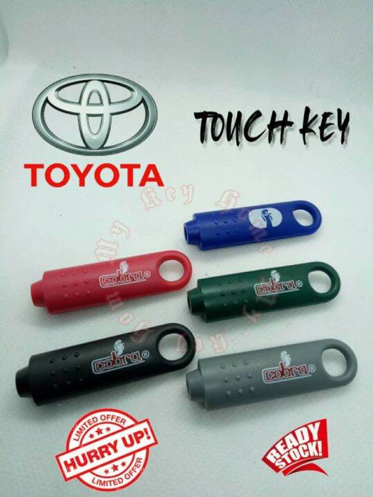 Touch key Toyota Vios Altis Hilux Fortuner Casing Case Shell | Lazada