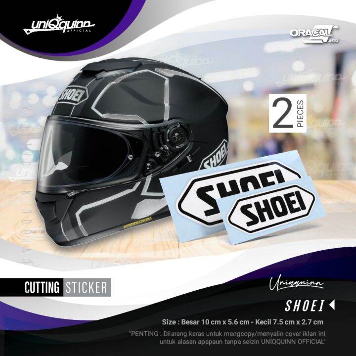 Stiker Helm Shoei | Cutting Sticker Helmet | Sticker Shoei | SIker ...