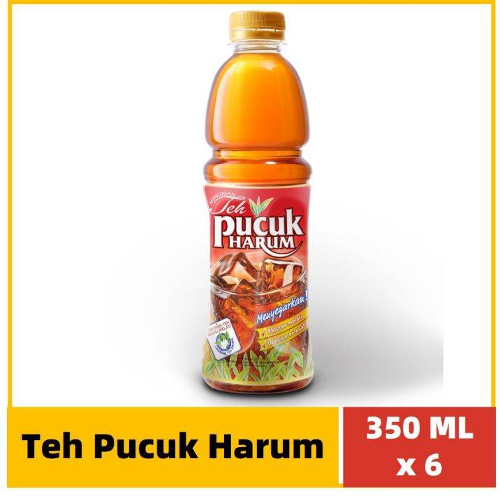 Teh Pucuk Harum Jasmine Drink Tea 350ml - Pack of 6 | Lazada PH