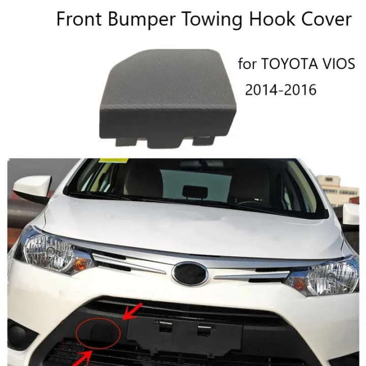 Front Bumper Towing Hook Cover / TOYOTA VIOS NCP150 gen 3 Front Bumper ...