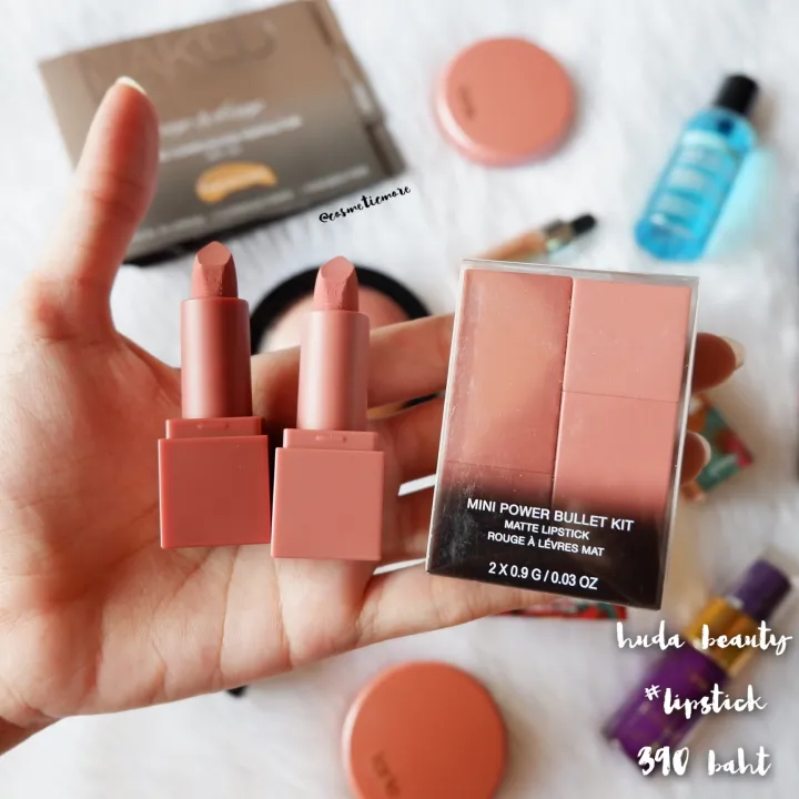 พร้อมส่ง! [แยกขาย] ️ huda beauty power bullet matte lipstick 0.9g สี ...