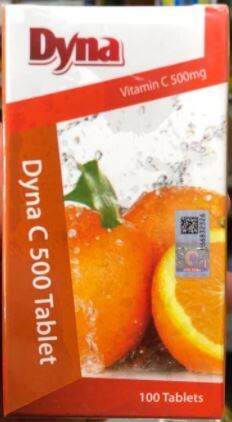 Dyna C 500 ( 100 Tablets ) | Lazada