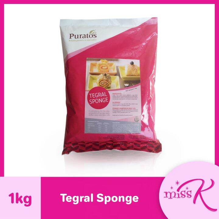 Tegral Sponge | Puratos | Cake Premix | 1kg | Lazada PH