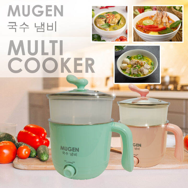 Mugen Multicooker 1.6 Litre Capacity 1.6L (SUS304 stainless steel body ...