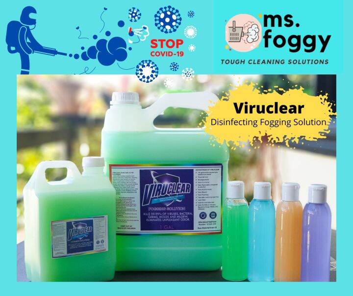 1 Liter - Viruclear Disinfectant Fogging Solution | Lazada PH