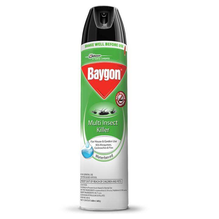 Baygon Multi Insect Killer Water-Based 600ml | Lazada PH