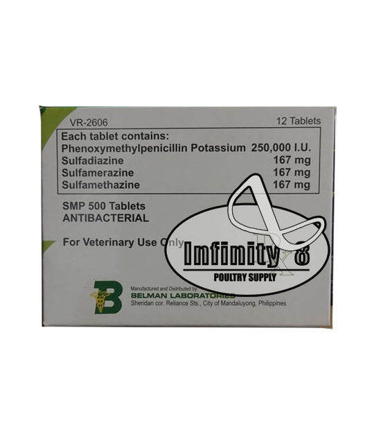 SMP 500 (12 TABLETS) - ANTIBACTERIAL | Lazada PH
