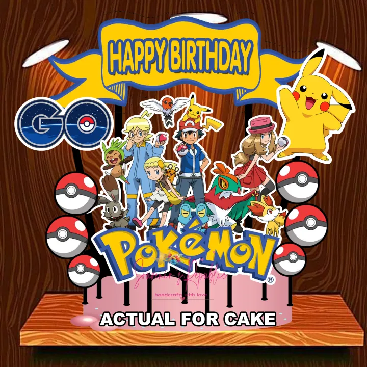 POKEMONN Personalized Cake Topper Set | Lazada PH POKEMONN Personalized Cake Topper Set | Lazada PH
