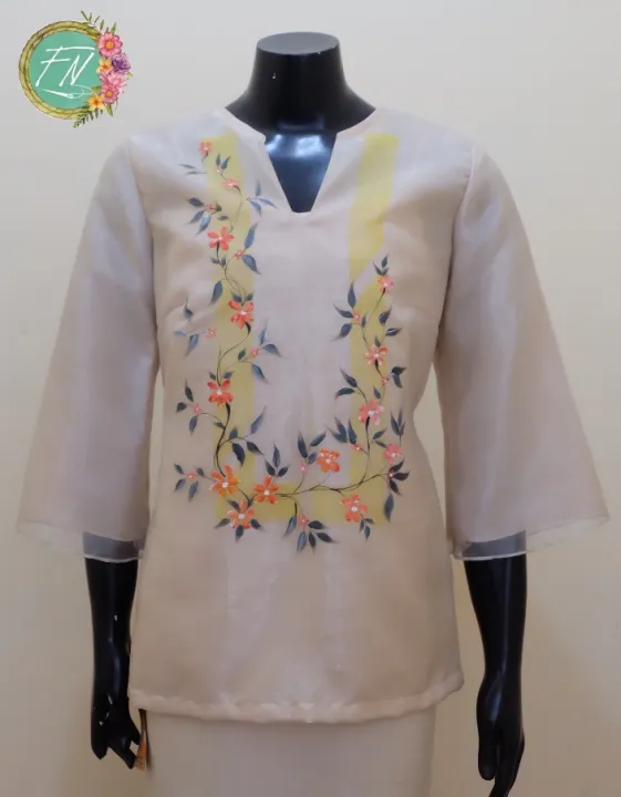 BARONG FOR LADIES HAND PAINTED / R4 | Lazada PH