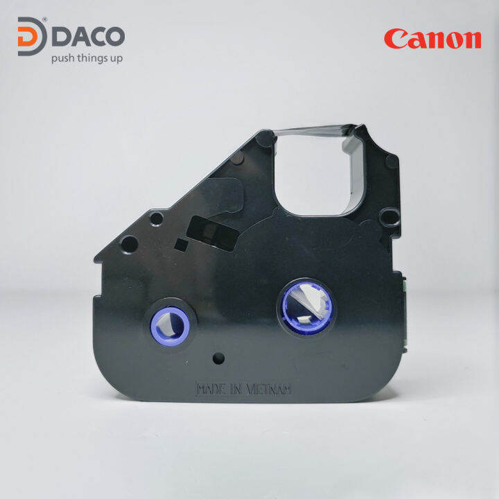 3232B001 Băng mực máy in ống lồng đầu cốt Canon 100m dùng cho máy in MK-1500, MK-2500, MK-2600 ...