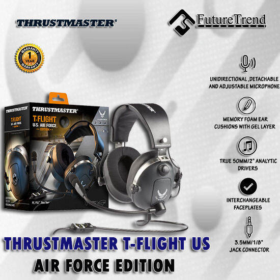 Thrustmaster T-Flight US Air Force Edition Gaming Headset | Lazada