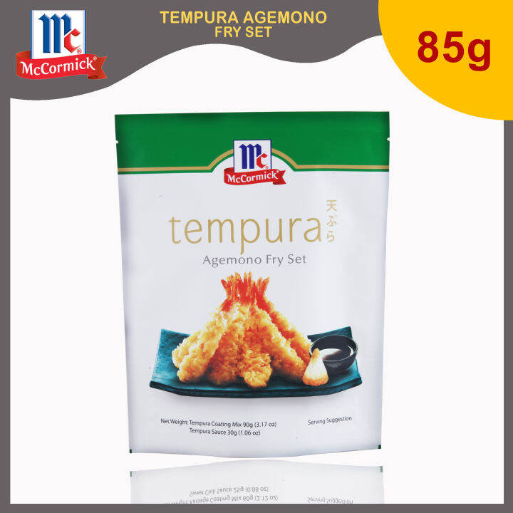McCormick Tempura Agemono Fry Set 120g - Pack Includes: Tempura Coating ...
