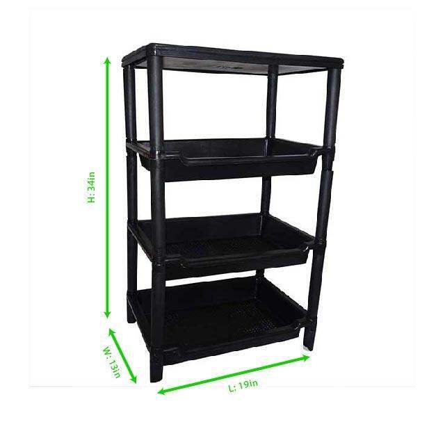 4 Layer Rectangle Rack for Display and Storage | Lazada PH