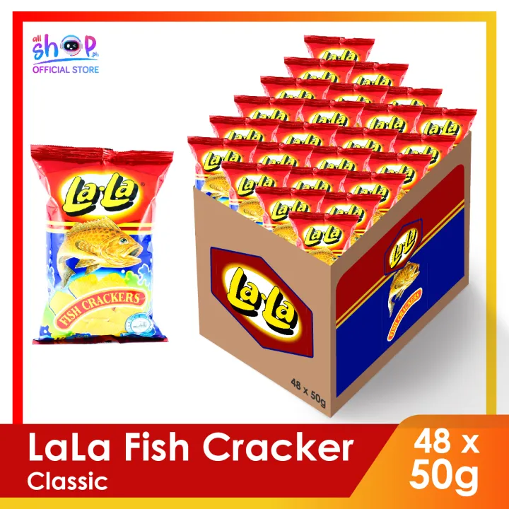 LaLa Fish Crackers - Classic 48 x 50g | Lazada PH