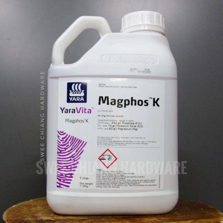 YARA YaraVita Magphos K 5L Micronutrient Tuber Foliar Fertilizer ...