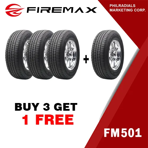 Firemax 31X10.5R15 LT 109S C FM501 Quality SUV Radial Tire BUY 3 GET 1 ...