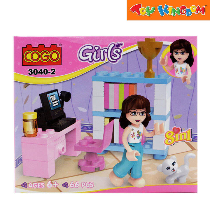 Cogo Girls Cashier Counter Building Blocks | Lazada PH
