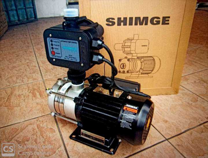 SHIMGE Horizontal Multi-Stage Centrifugal Pump (Fully S/Steel SUS 304 ...