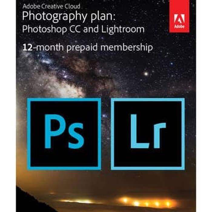 Adobe Creative Cloud Photography Plan with 20GB Cloud Storage 12-Month | Lazada Indonesia
