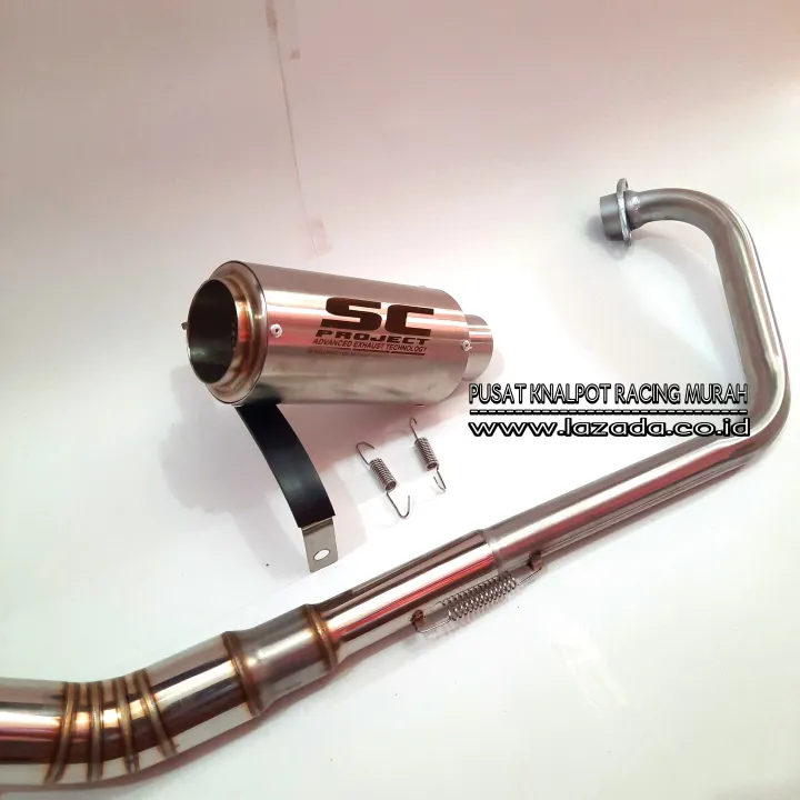 Knalpot Racing SC Project Khusus Suzuki Satria FU Karburator | Lazada ...