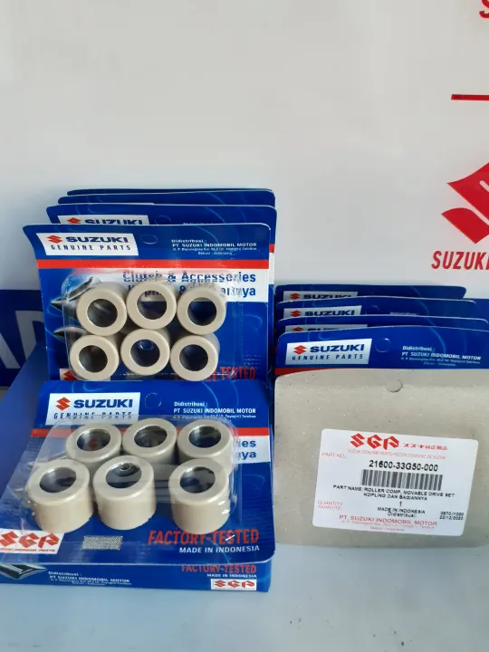 Roller Comp Movable Drive Set | Suzuki SPIN 125 | Suzuki Skywave 125 ...