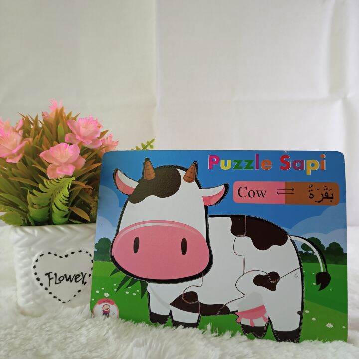 Puzzle Kayu Mainan Edukasi Anak Background Bergambar Wooden Toys Mainan ...