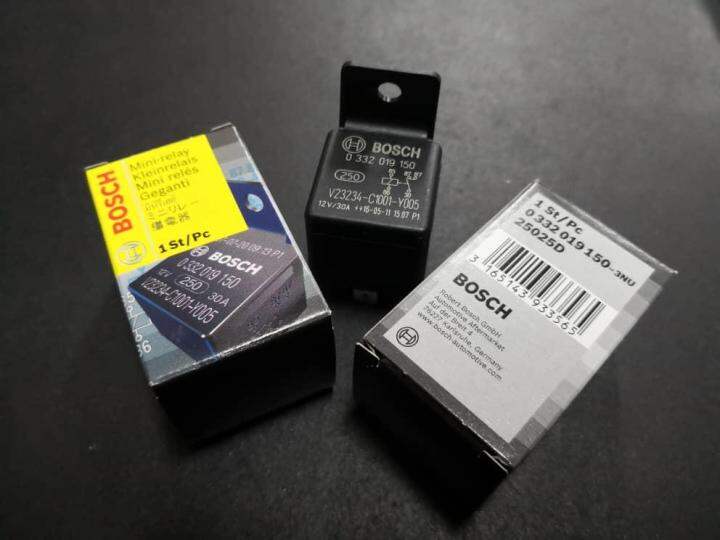 BOSCH RELAY 12V 30A (5pin) 0332019150 | Lazada
