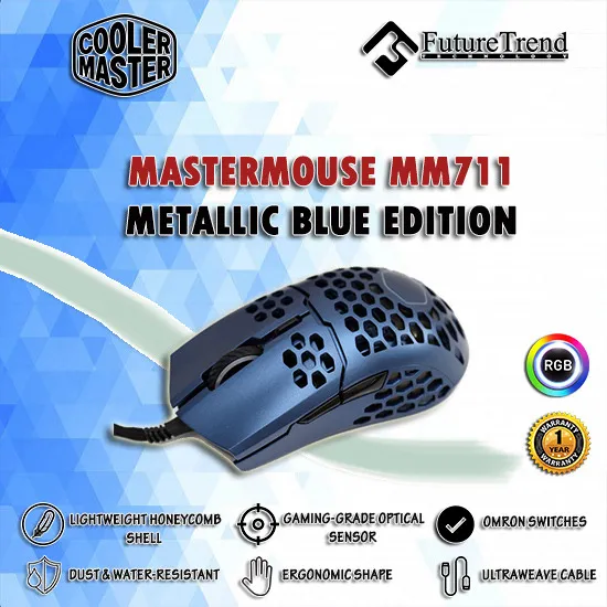 CM Master Mouse MM711 Metallic Blue | Lazada