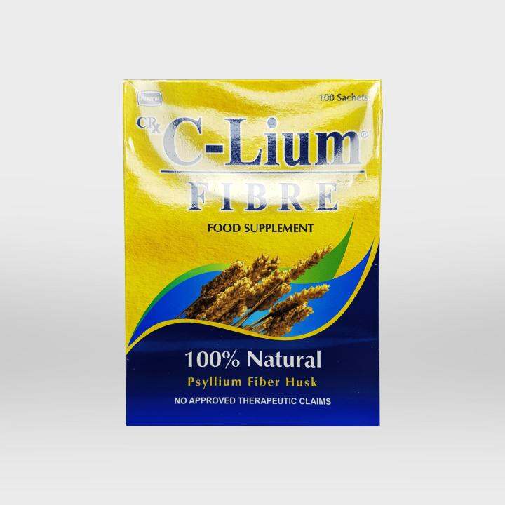 C-Lium Fibre Food Supplement - Psyllium Fiber Husk 100sachets | Lazada PH