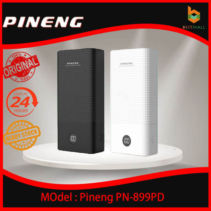 Pineng PN-899PD 30000Mah Type C PD Input & Output Dual USB Output Quick ...