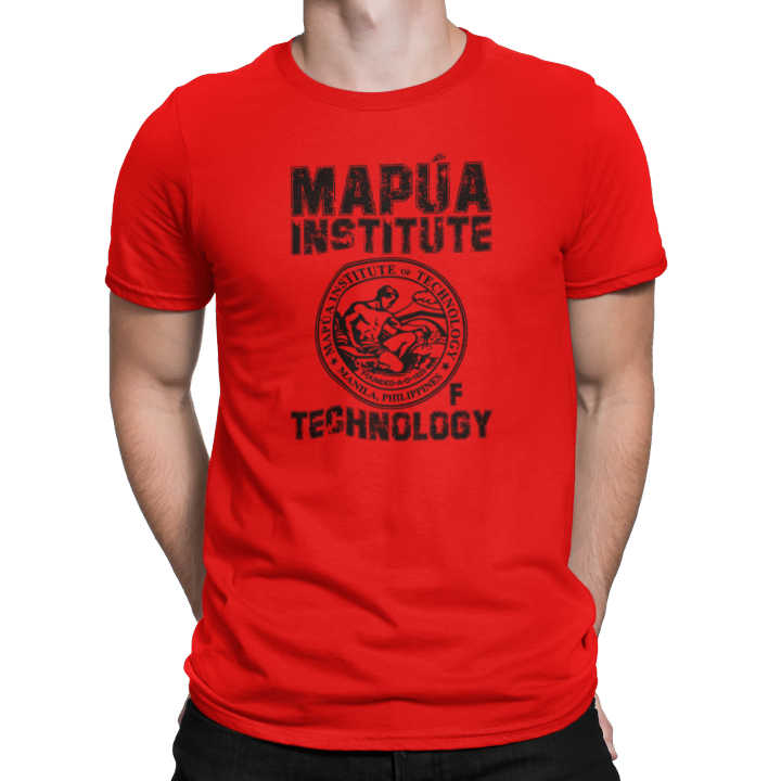 MapuaLogo-300L Gildan t-shirt for Men with classic Mapua MIT inspired ...