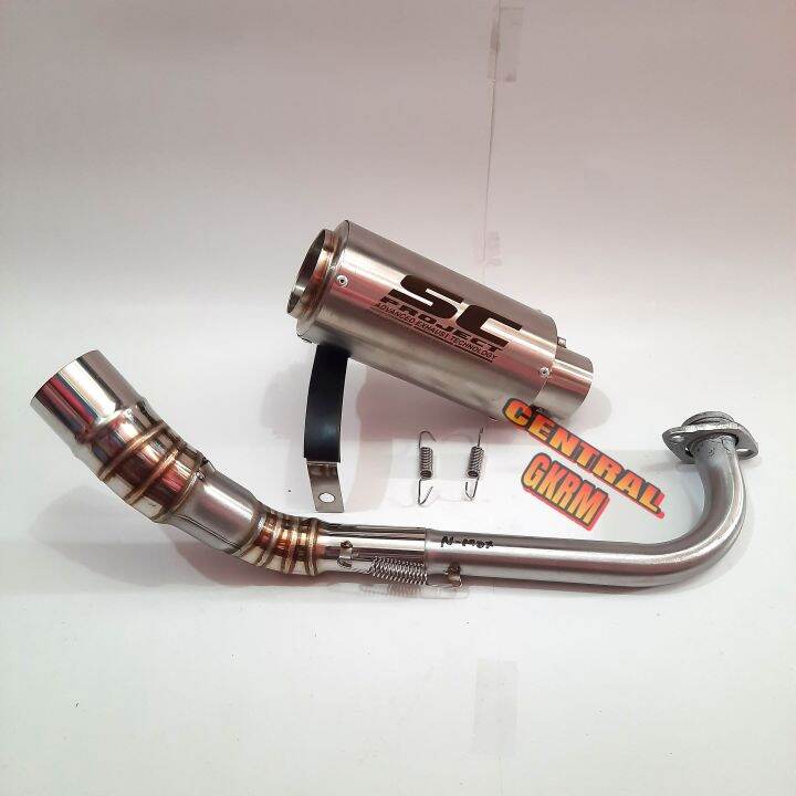 Knalpot Racing SC Project Titan Stenlis Khusus Matic Beat | Lazada ...