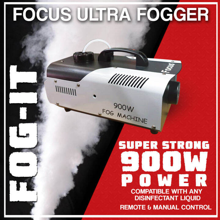 Focus Fog Machine Smoke Machine 900 Watts BAC TO ZERO Can be use as ...
