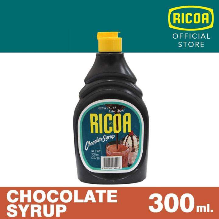 RICOA Chocolate Syrup 300 mL | Lazada PH