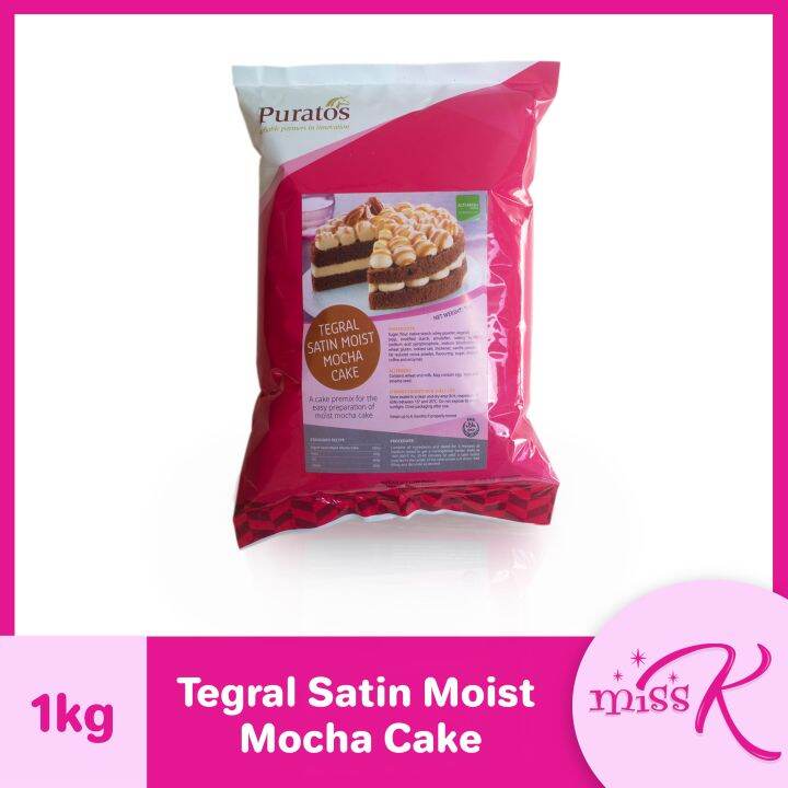 Tegral Satin Moist Mocha Cake | Puratos Premix | 1kg | Lazada PH