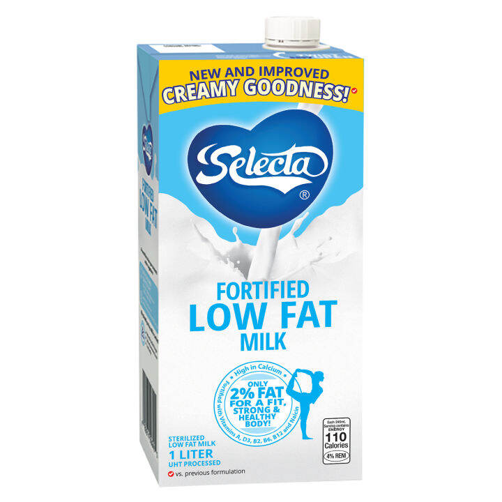 Selecta Low Fat Milk 1L | Lazada PH
