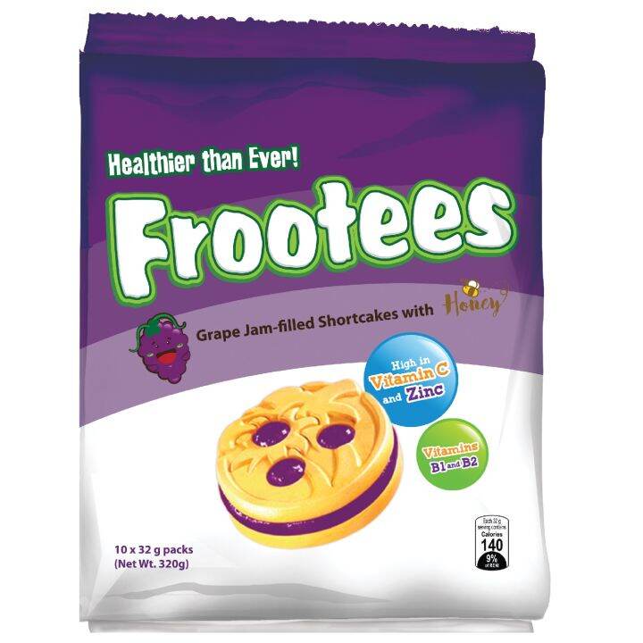 Frootees Grape 32g x 10 | Lazada PH