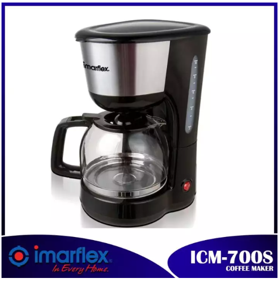 Imarflex ICM-700S Coffee Maker (Up to 10 Cups) | Lazada PH