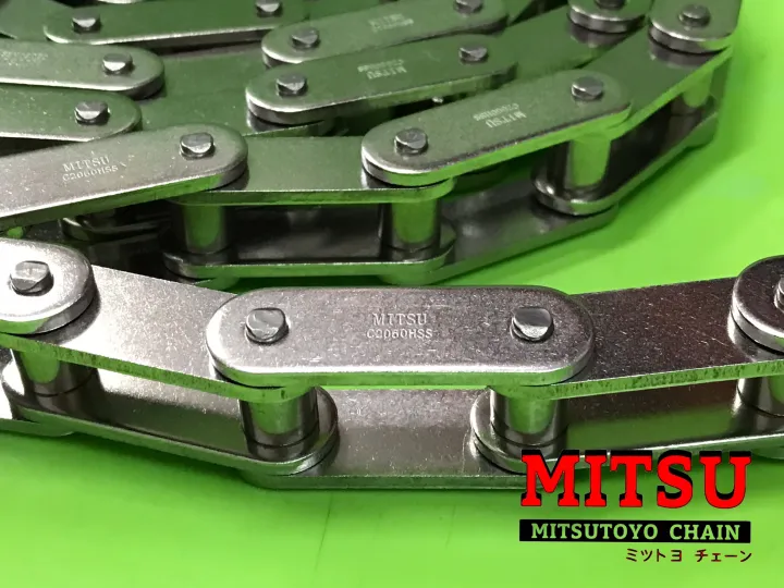 MITSU โซ่มิตซู C2040, RF2040(S) CONVEYOR CHAIN (JAPAN) เบอร์ /1กล่อง ...