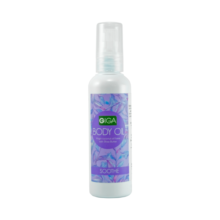 GIGA Body Oil Soothe 100ml (with Shea Butter, Chamomile and Lavender ...