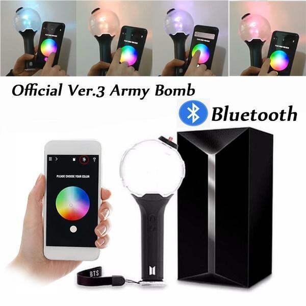 Hot Sellers KPOP BTS VER.3 Bluetooth Lightstick Bangtan Boys Glowing ...